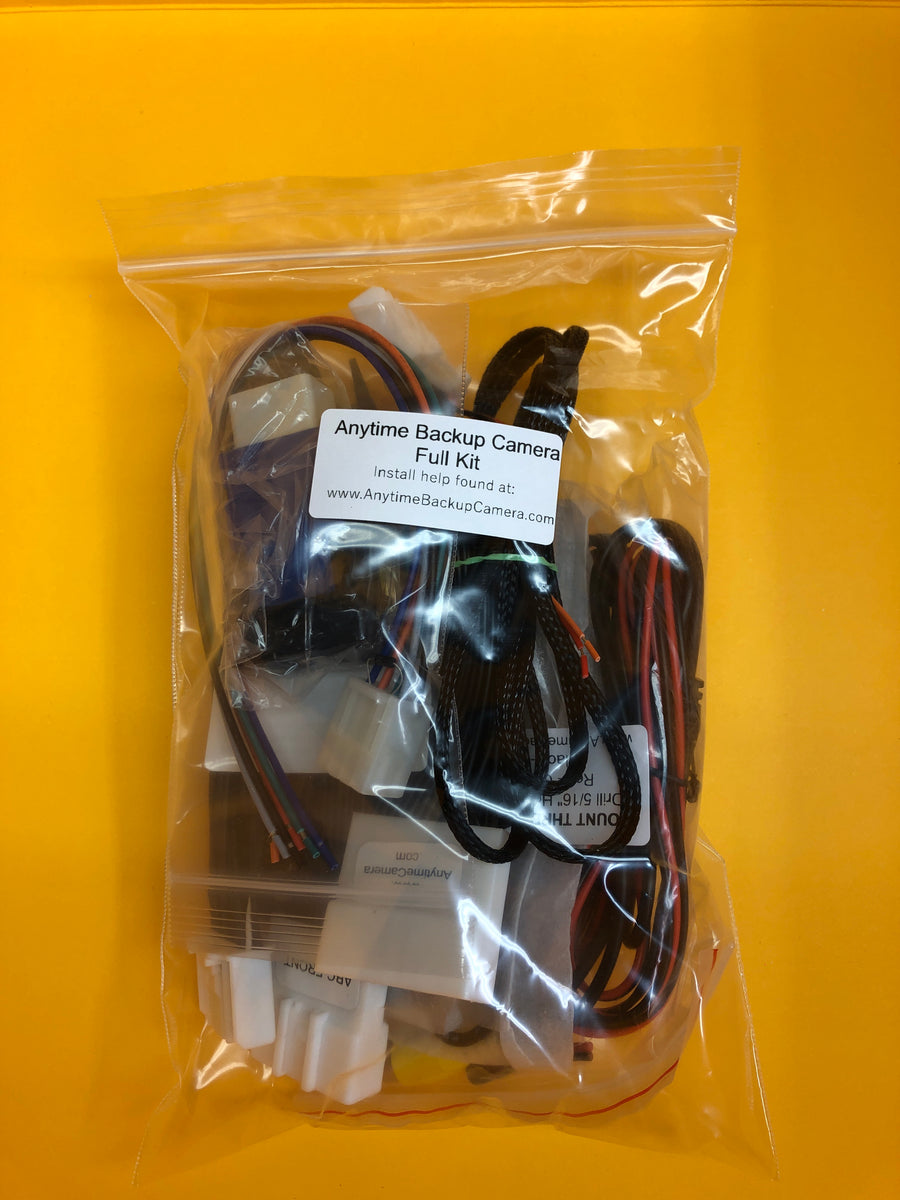 Anytime Backup and Front Camera Kit (2014 to 2019) – Anytime Backup Camera
